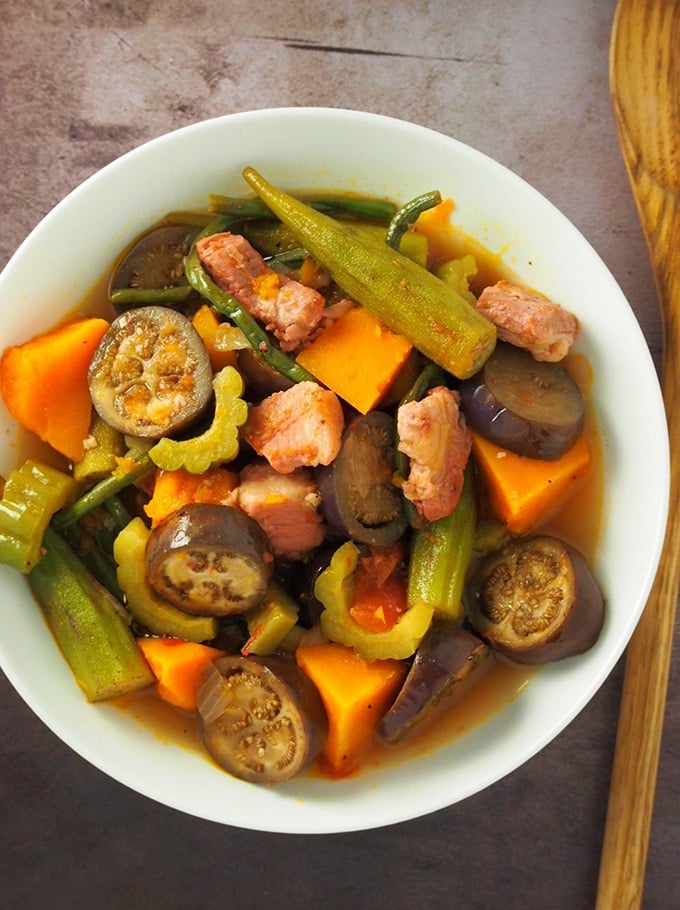 Pinakbet Tagalog With Pork Belly Kawaling Pinoy