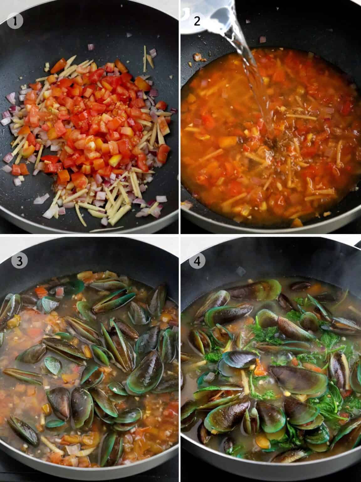 Sinabawang Tahong - Kawaling Pinoy