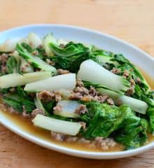 Ginisang Pechay with Oyster Sauce - Kawaling Pinoy