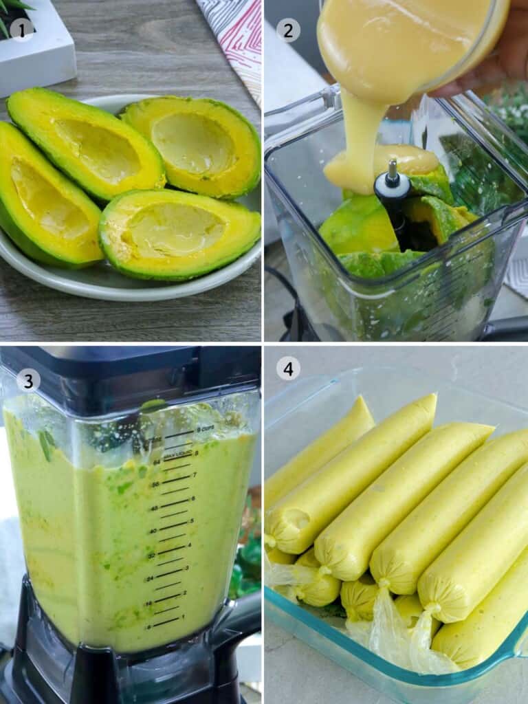 Avocado Ice Candy - Kawaling Pinoy