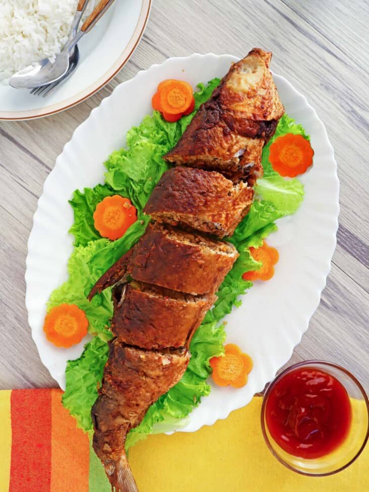 Relyenong Bangus - Kawaling Pinoy - Street Food Spectacle