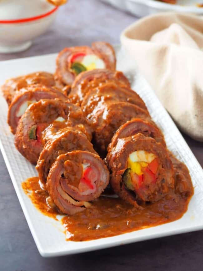 Beef Morcon - Kawaling Pinoy