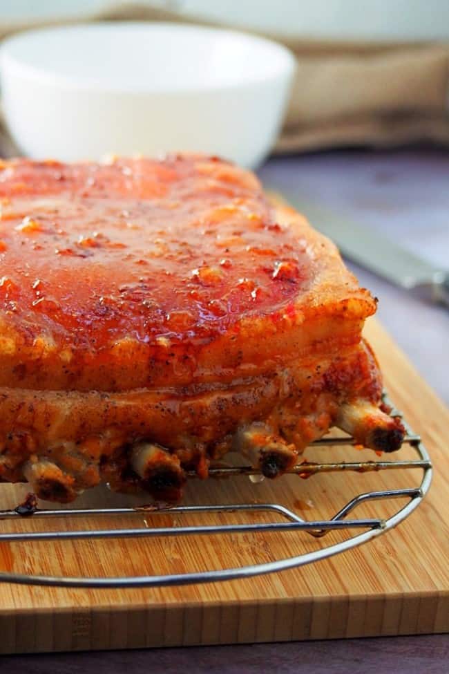 Lechon sa Hurno ( Crispy Oven-Roasted Pork Belly) - Kawaling Pinoy