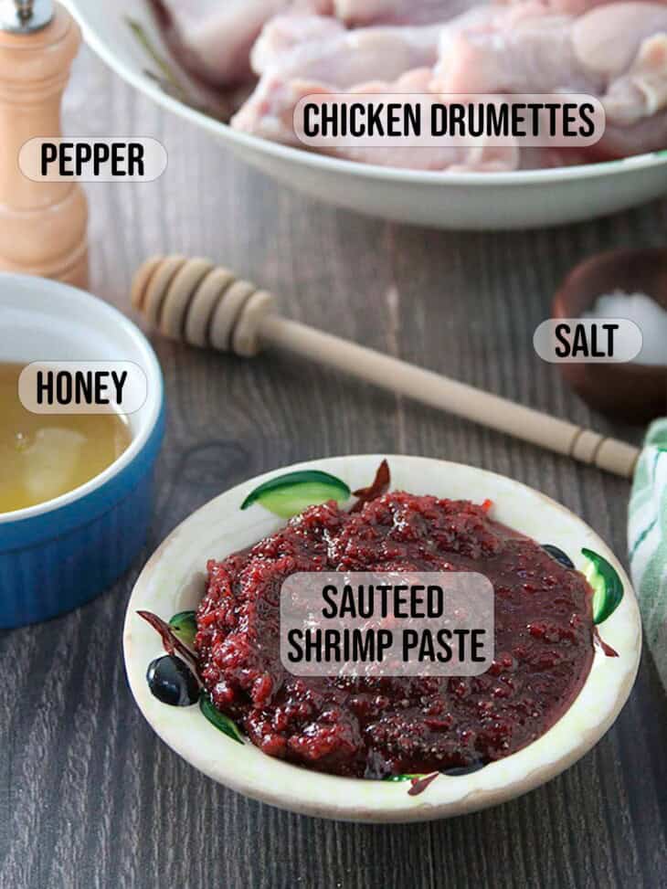Honey Bagoong Chicken Wings - Kawaling Pinoy
