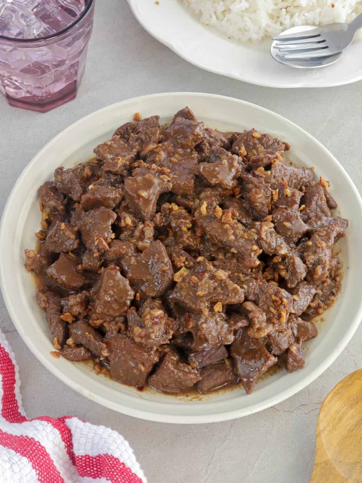 Beef Mechado (Mitsado) - Kawaling Pinoy