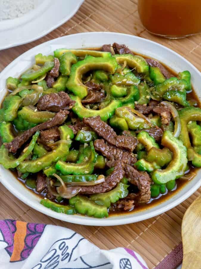 Ampalaya con Carne - Kawaling Pinoy - Street Food Spectacle