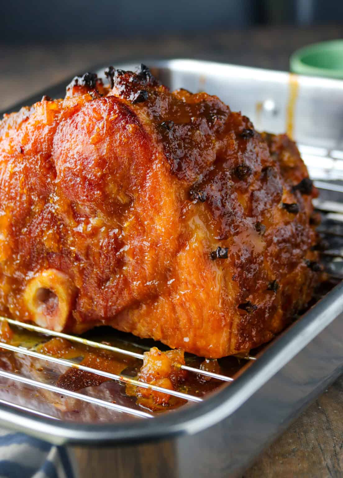 Filipino-style Pineapple-glazed Ham - Kawaling Pinoy