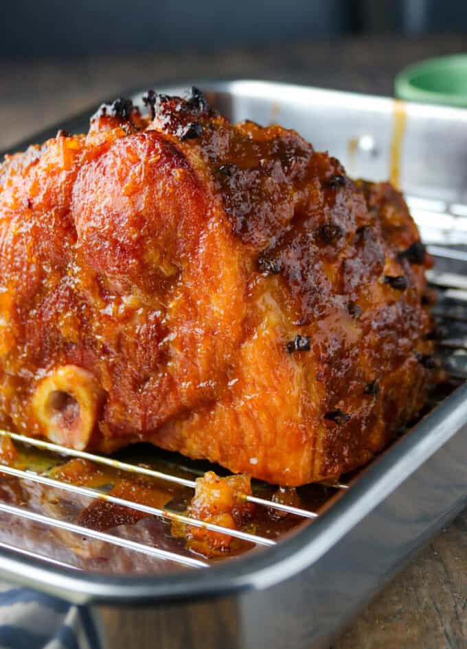 Filipino-style Pineapple-glazed Ham - Kawaling Pinoy