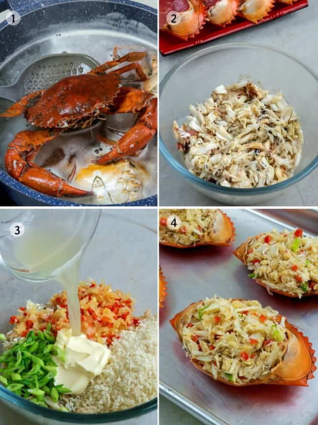 Rellenong Alimango - Kawaling Pinoy