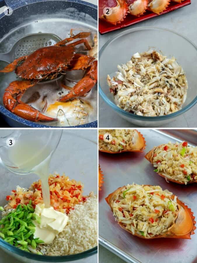 Rellenong Alimango - Kawaling Pinoy