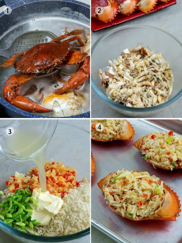 Rellenong Alimango - Kawaling Pinoy