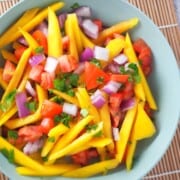 Filipino Mango and Tomato Salad - Kawaling Pinoy