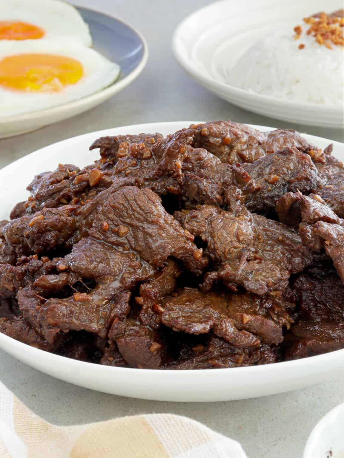 Filipino Beef Tapa - Kawaling Pinoy