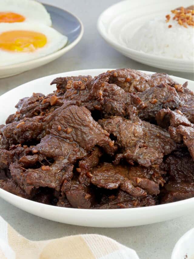 Filipino Beef Tapa - Kawaling Pinoy