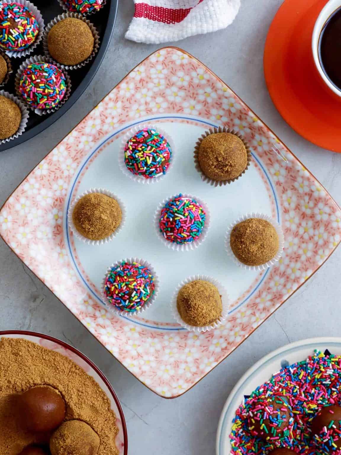 Easy No-bake Graham Balls - Kawaling Pinoy