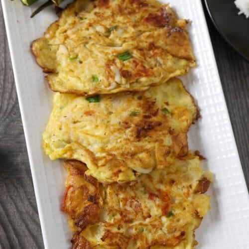 Tortang Dulong (Fish Omelet) - Kawaling Pinoy