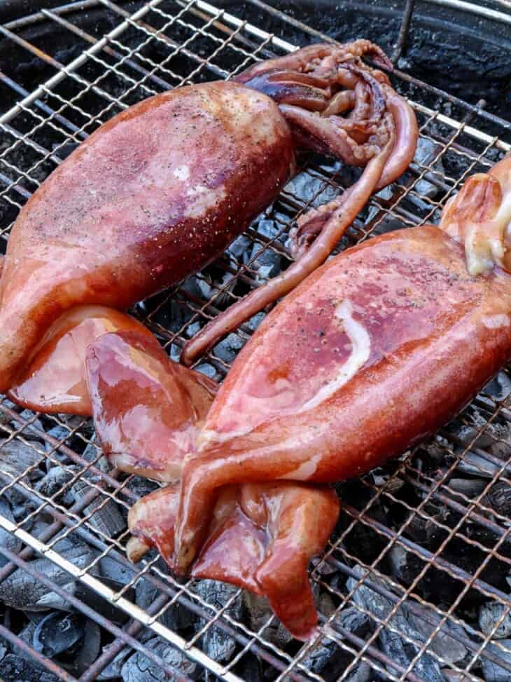 Sisig Pusit (Spicy Sizzling Squid) - Kawaling Pinoy