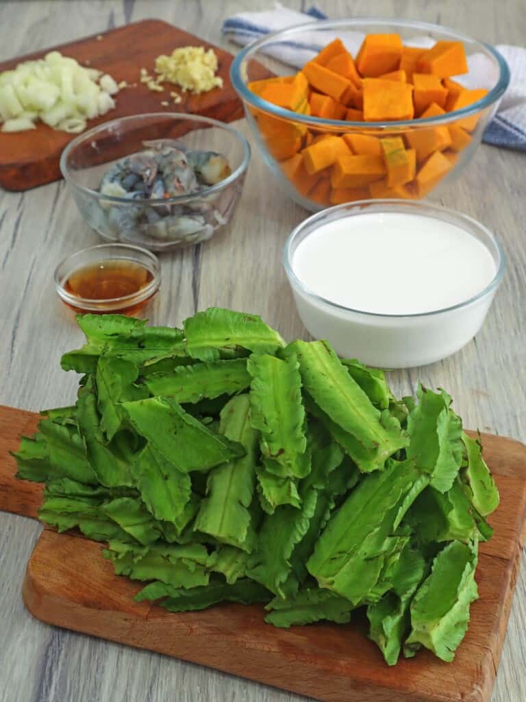 Ginataang Sigarilyas at Kalabasa - Kawaling Pinoy