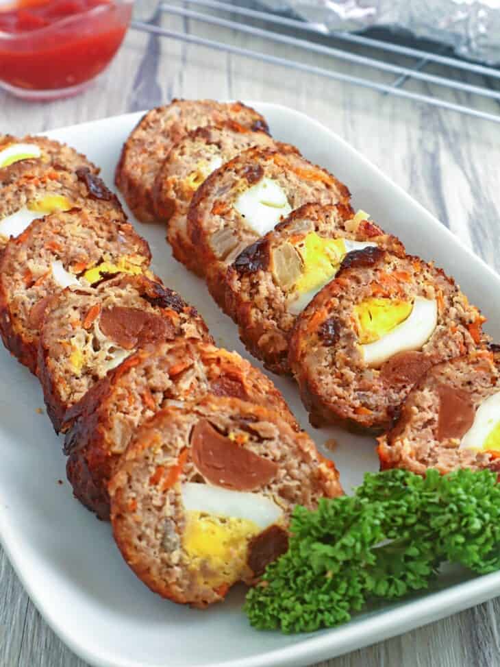 Pork Embutido (Filipino-style Meatloaf) - Kawaling Pinoy