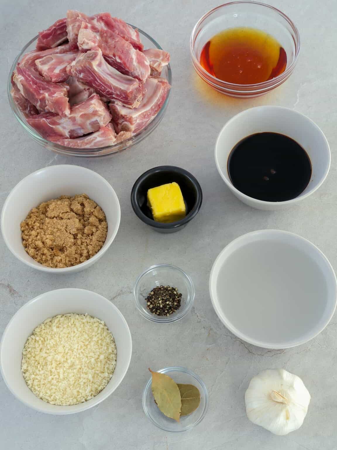 Baby Back Pork Ribs with Adobo Glaze - Kawaling Pinoy