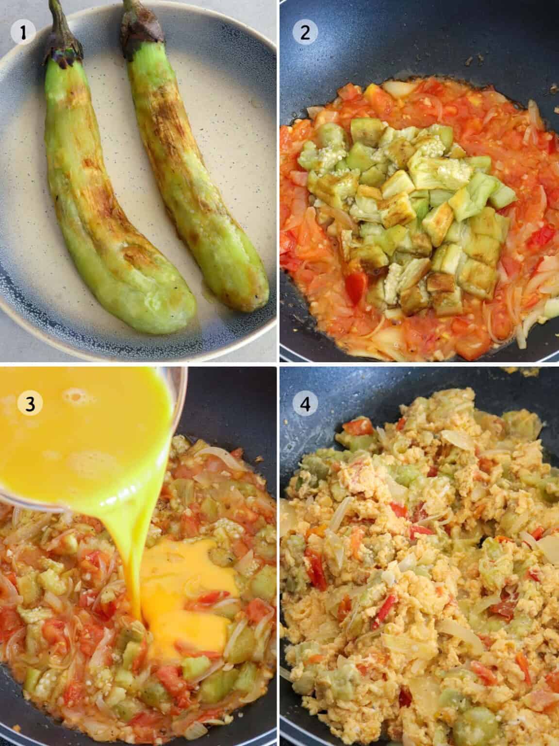 Poqui Poqui (Eggplant and Scrambled Eggs)- Kawaling Pinoy - Street Food ...