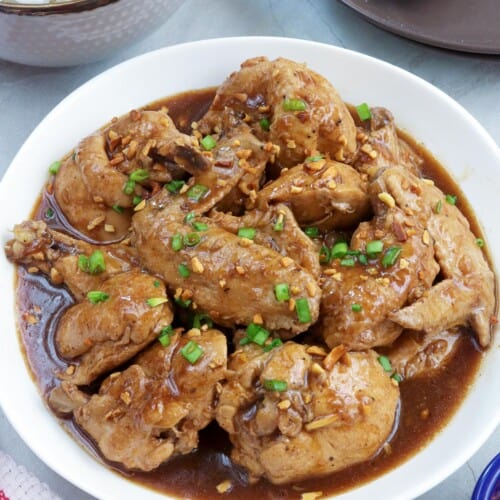Chicken Adobo With Coconut Milk
