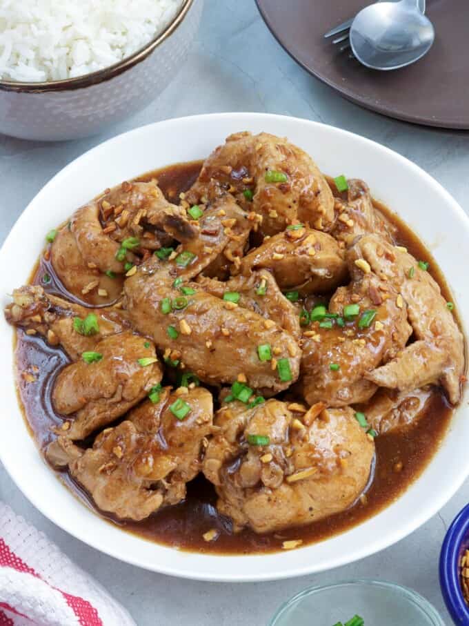 Adobong Puti (White Pork Adobo) - Kawaling Pinoy