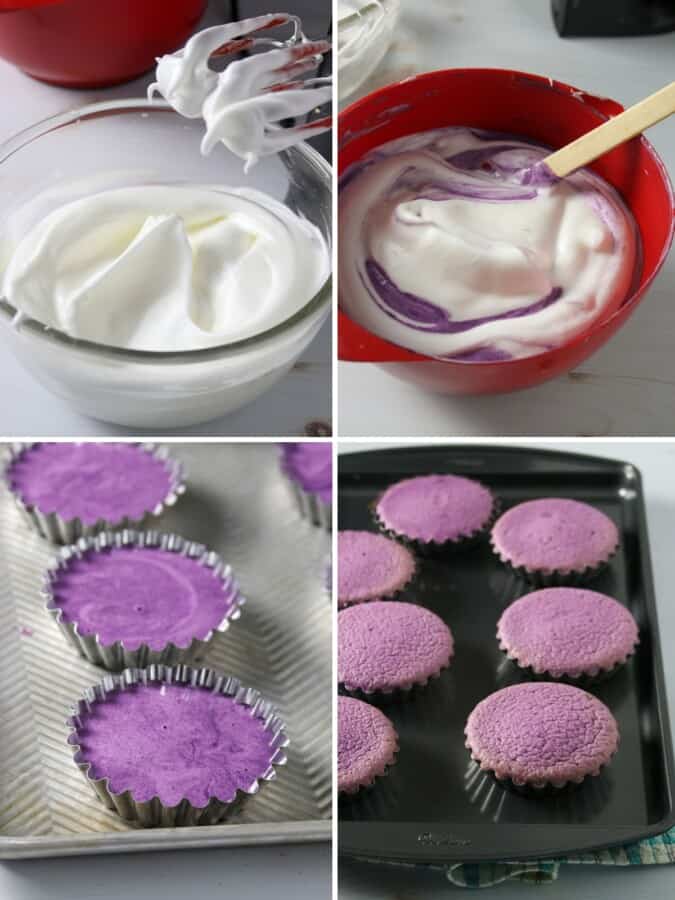 Ube Mamon Mini Sponge Cakes - Kawaling Pinoy
