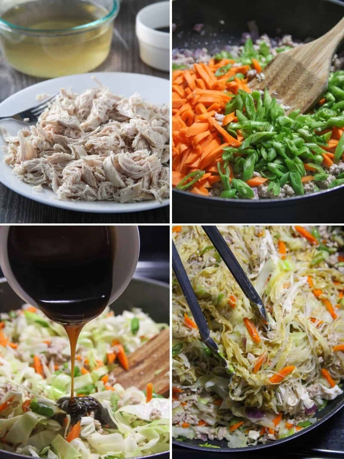 Pancit Langlang with Miki and Sotanghon- Kawaling Pinoy