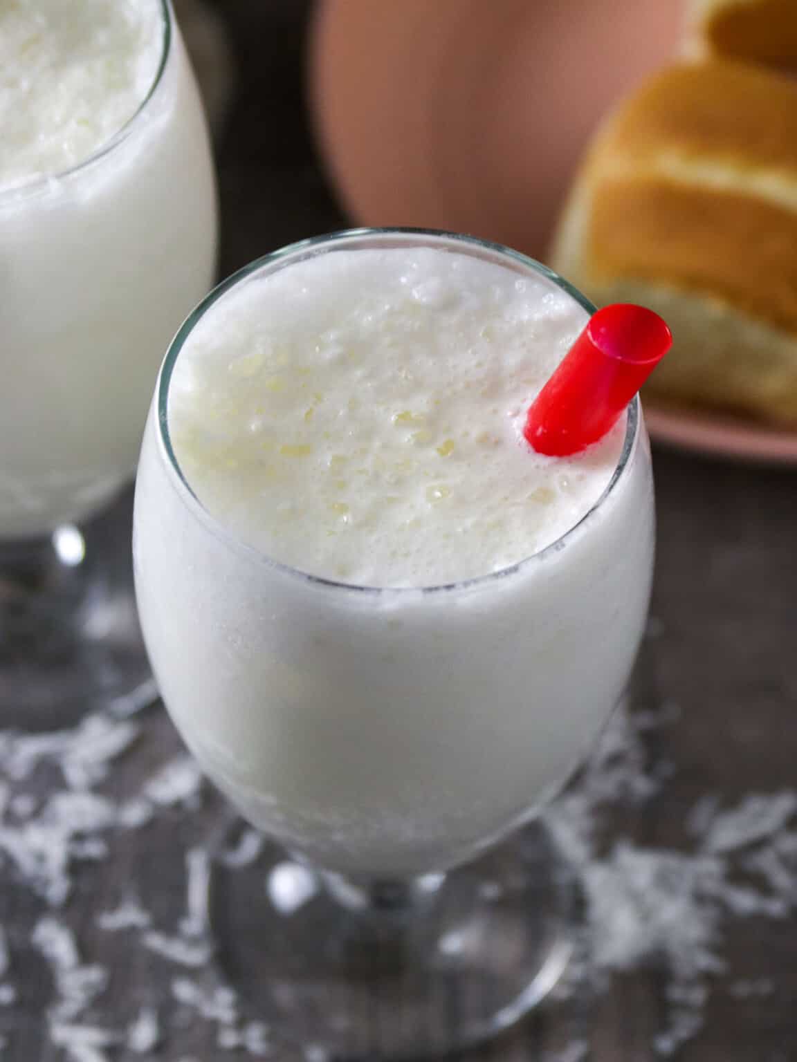 Buko Shake (Coconut Milkshake) - Kawaling Pinoy