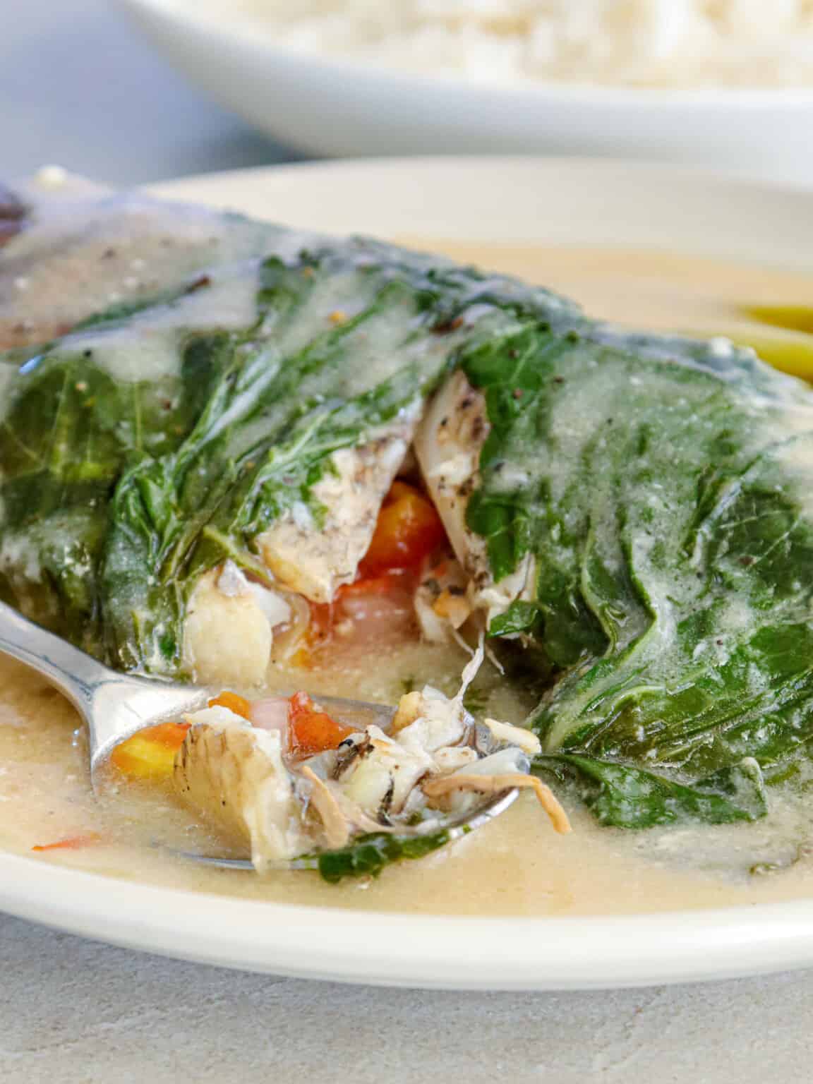 Sinanglay na Tilapia - Kawaling Pinoy