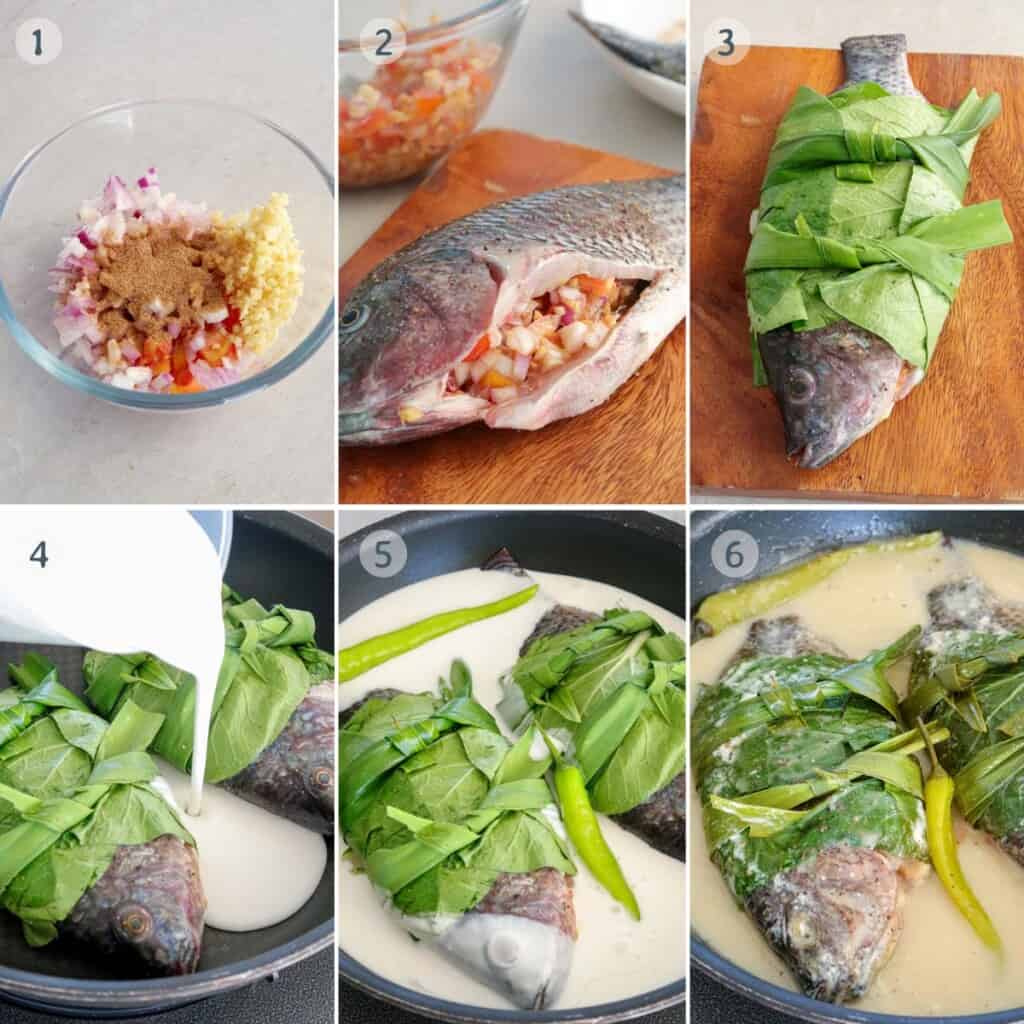 Sinanglay na Tilapia - Kawaling Pinoy