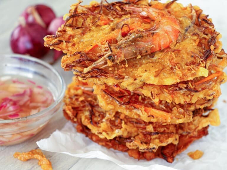 Crispy Ukoy na Togue with Shrimp- Kawaling Pinoy