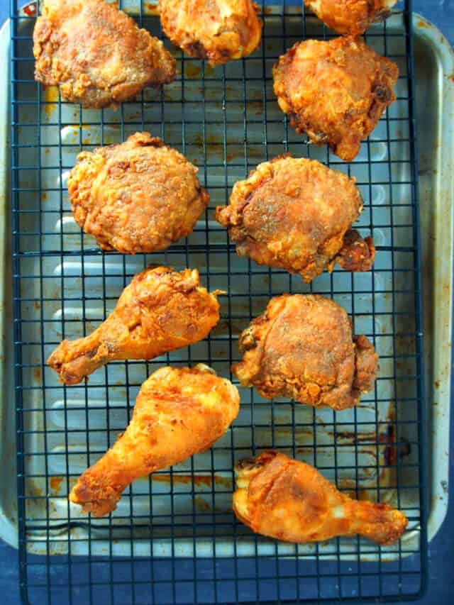 Filipino-style Fried Rooster - Kawaling Pinoy - Street Food Spectacle