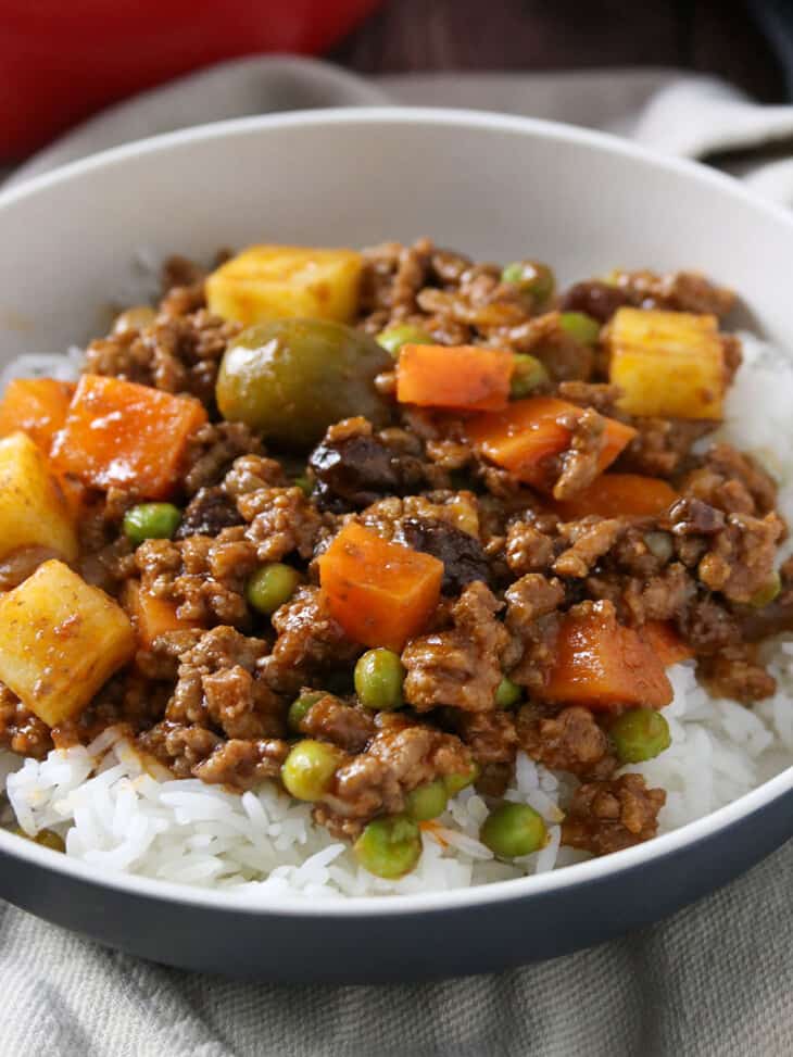 Filipino-style Picadillo with Potatoes - Kawaling Pinoy