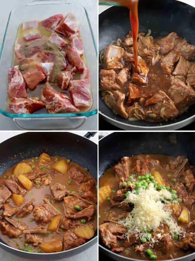 Sinantomas (Quezon Province Pork Kaldereta) - Kawaling Pinoy