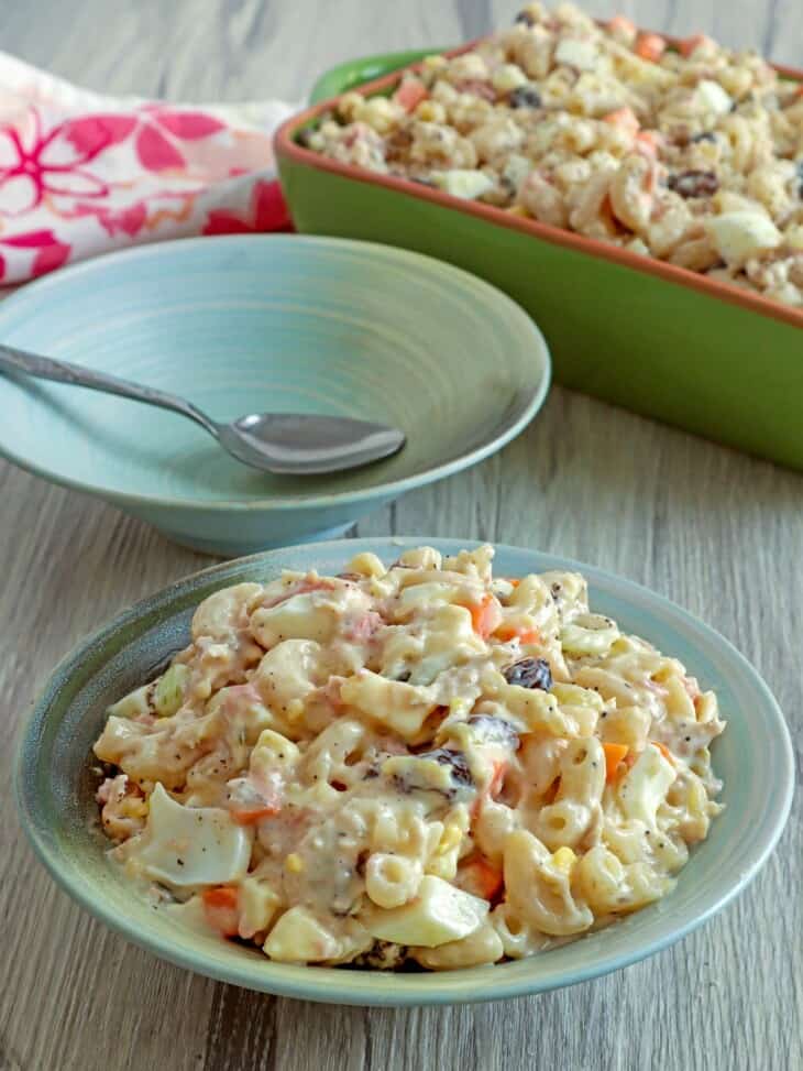 Filipino-style Chicken Macaroni Salad - Kawaling Pinoy