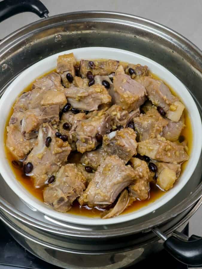 Steamed Spareribs with Black Beans - Kawaling Pinoy