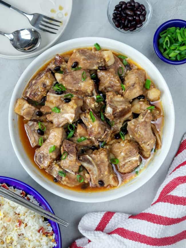 Steamed Spareribs with Black Beans - Kawaling Pinoy