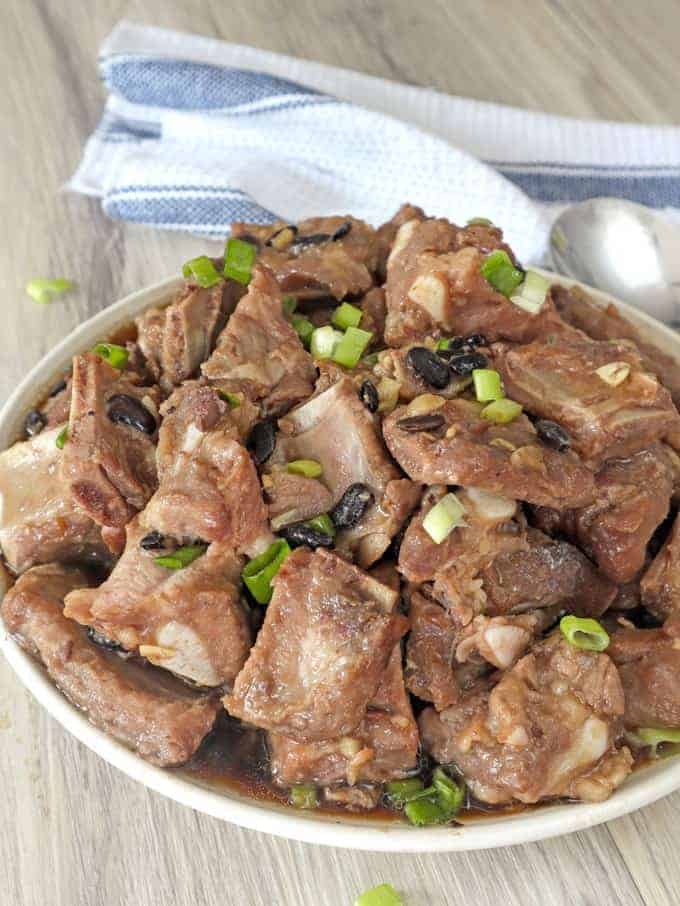 Steamed Spareribs with Black Beans - Kawaling Pinoy