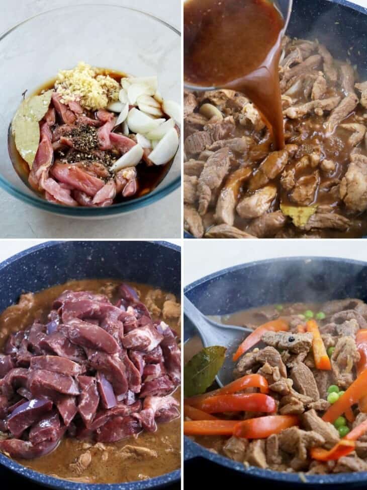 Igado (Pork and Liver Stew) - Kawaling Pinoy