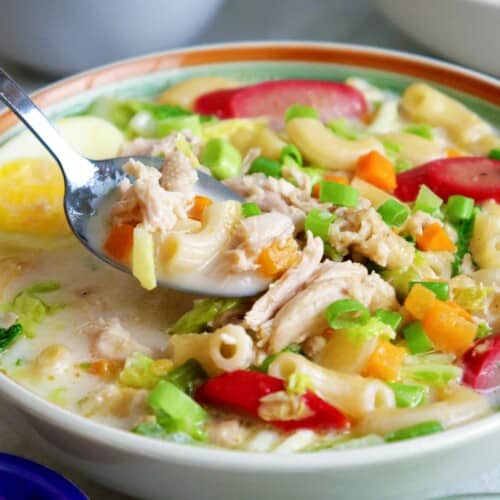 Creamy Chicken Sopas - Kawaling Pinoy