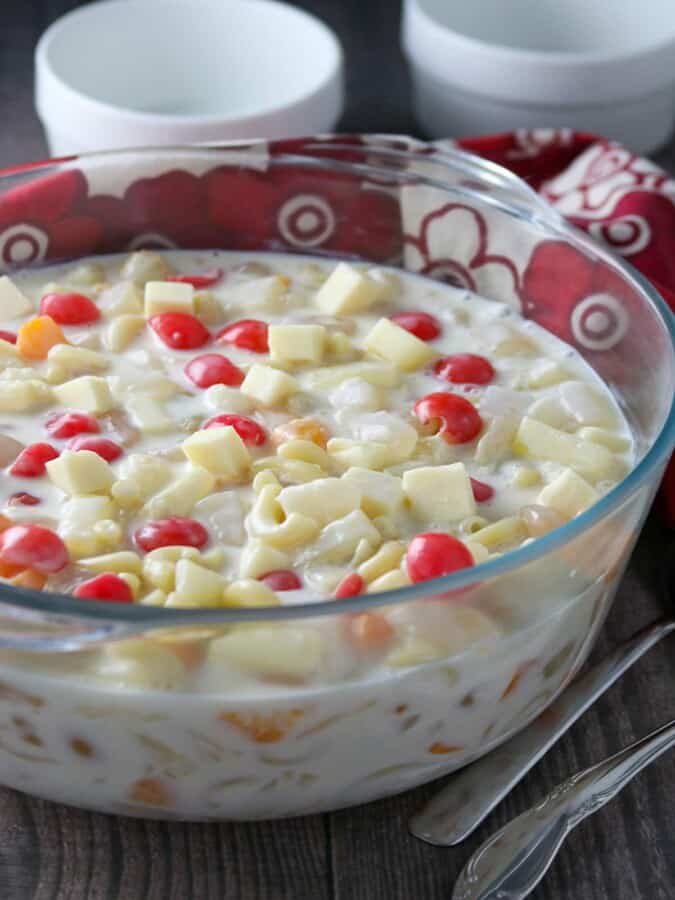 Pasta Fruit Salad - Kawaling Pinoy