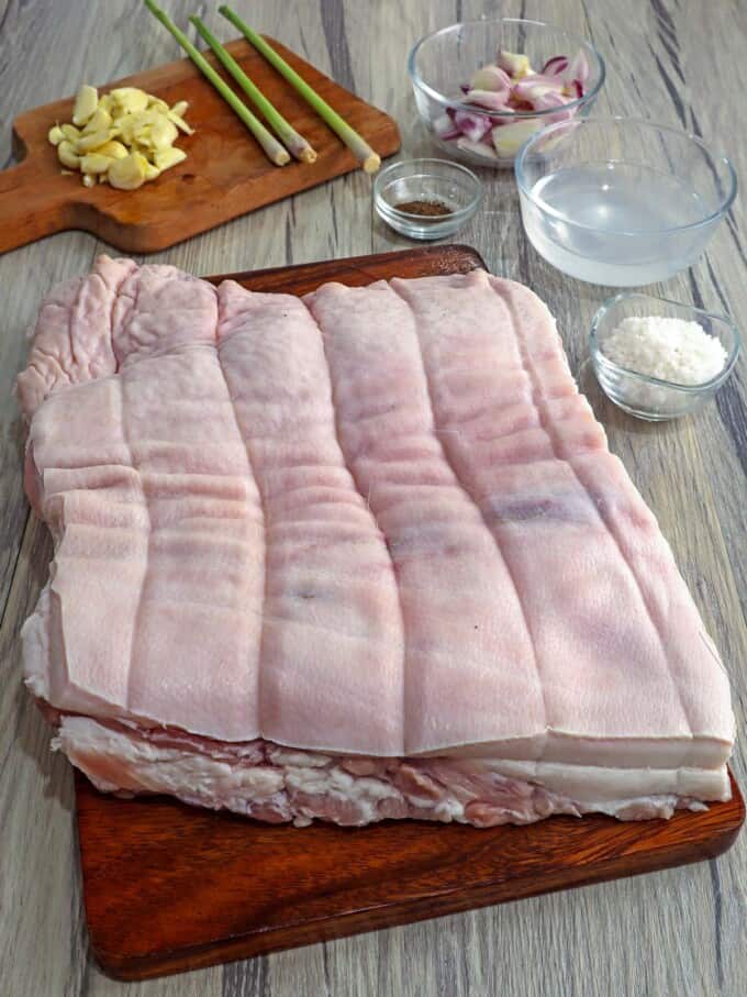 Crispy Pork Belly Lechon Roll - Kawaling Pinoy