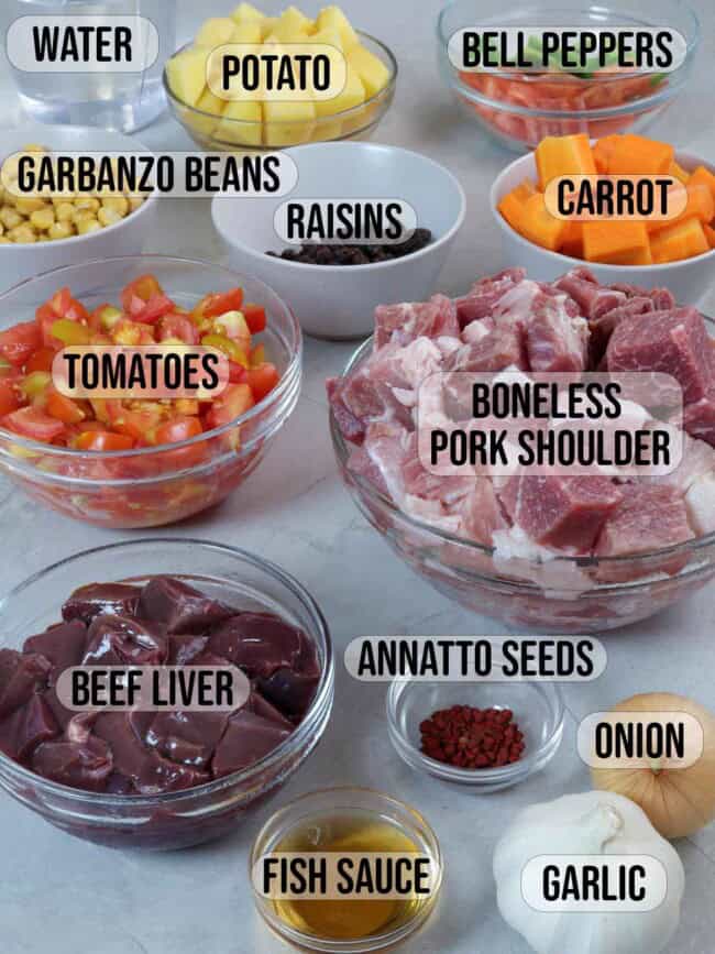 Pork Menudo - Kawaling Pinoy