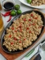Sizzling Creamy Chicken Sisig - Kawaling Pinoy