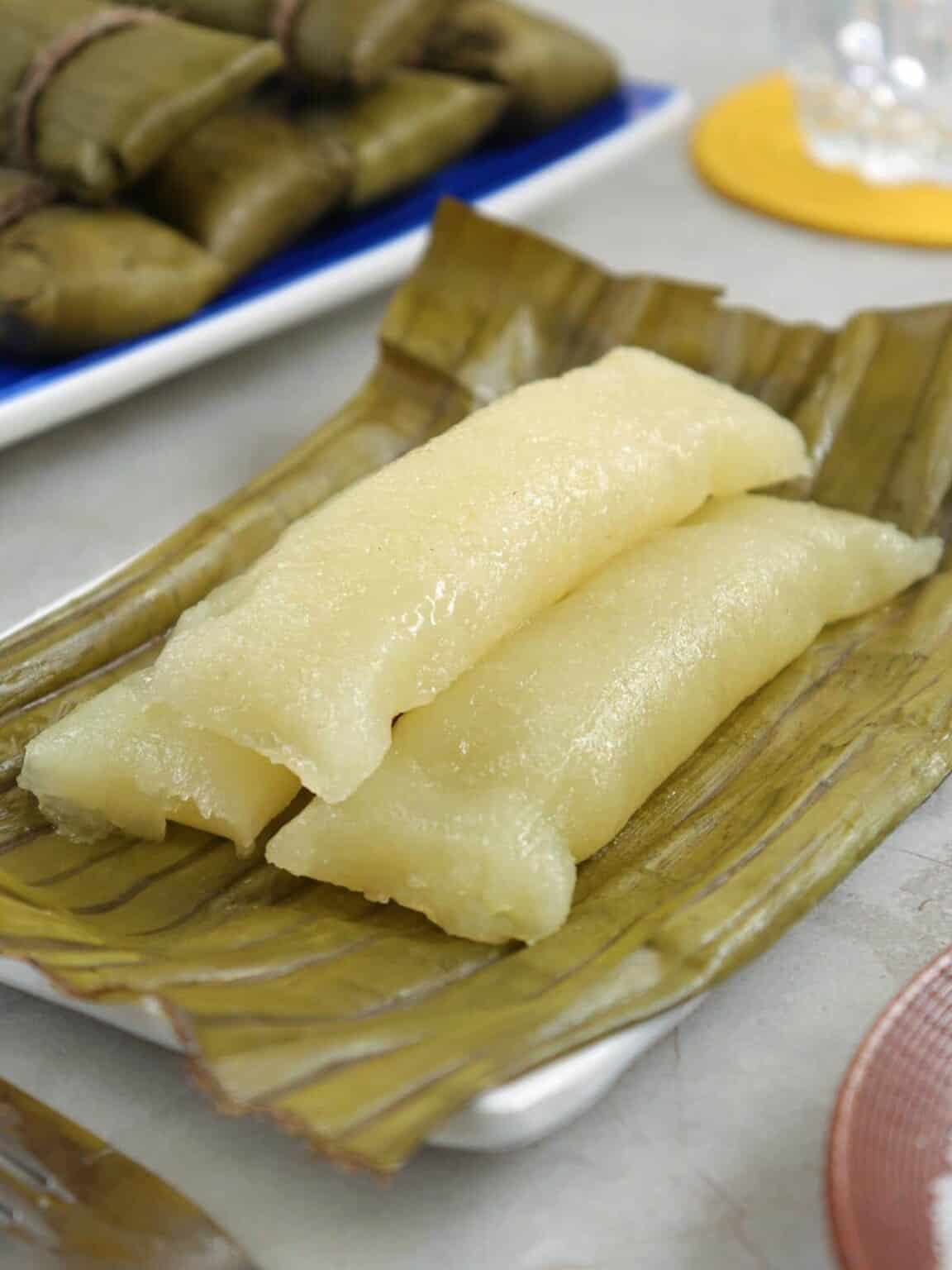 Cassava Suman Sumang Kamoteng Kahoy Kawaling Pinoy