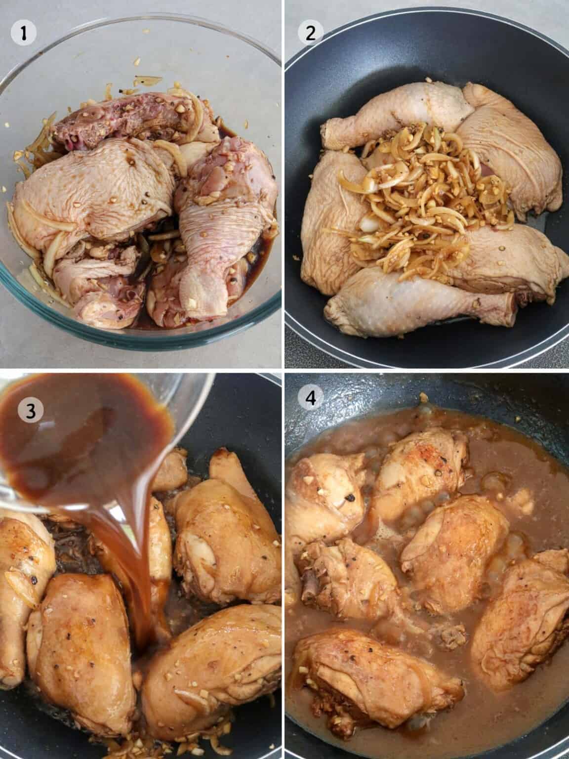 Chicken Bistek - Kawaling Pinoy