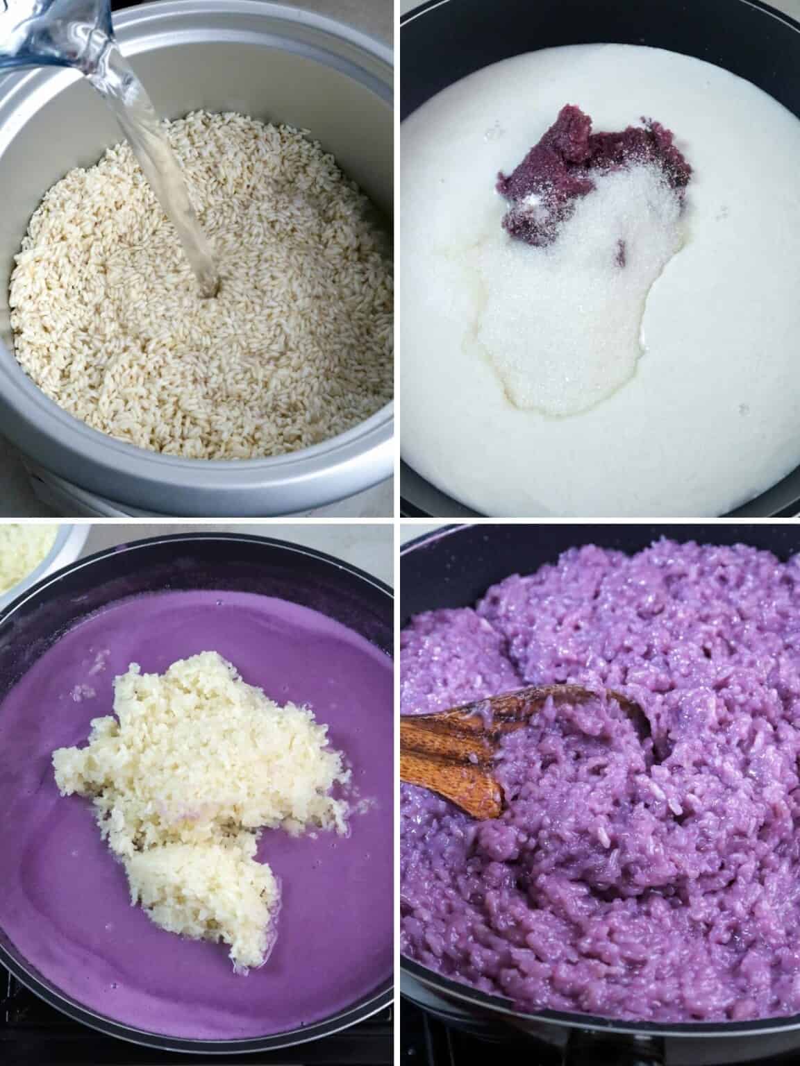 Ube Biko with Latik Topping - Kawaling Pinoy