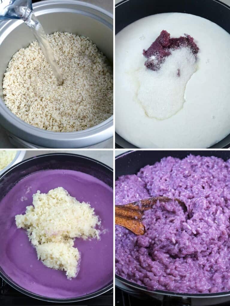 Ube Biko with Latik Topping - Kawaling Pinoy